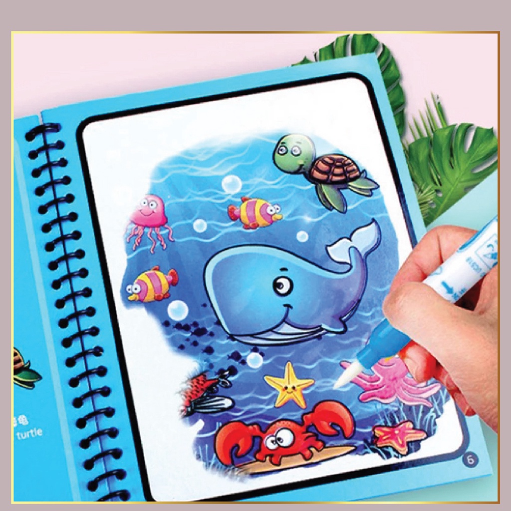 Jual BUKU MEWARNAI MAGIC BOOK/Magic Coloring Book (SHOPIEYUK) | Shopee ...