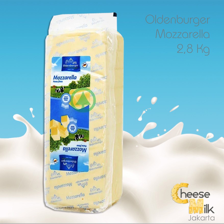 Jual HARGA MURAH Oldenburger Mozzarella Cheese 2,8 Kg | Shopee Indonesia
