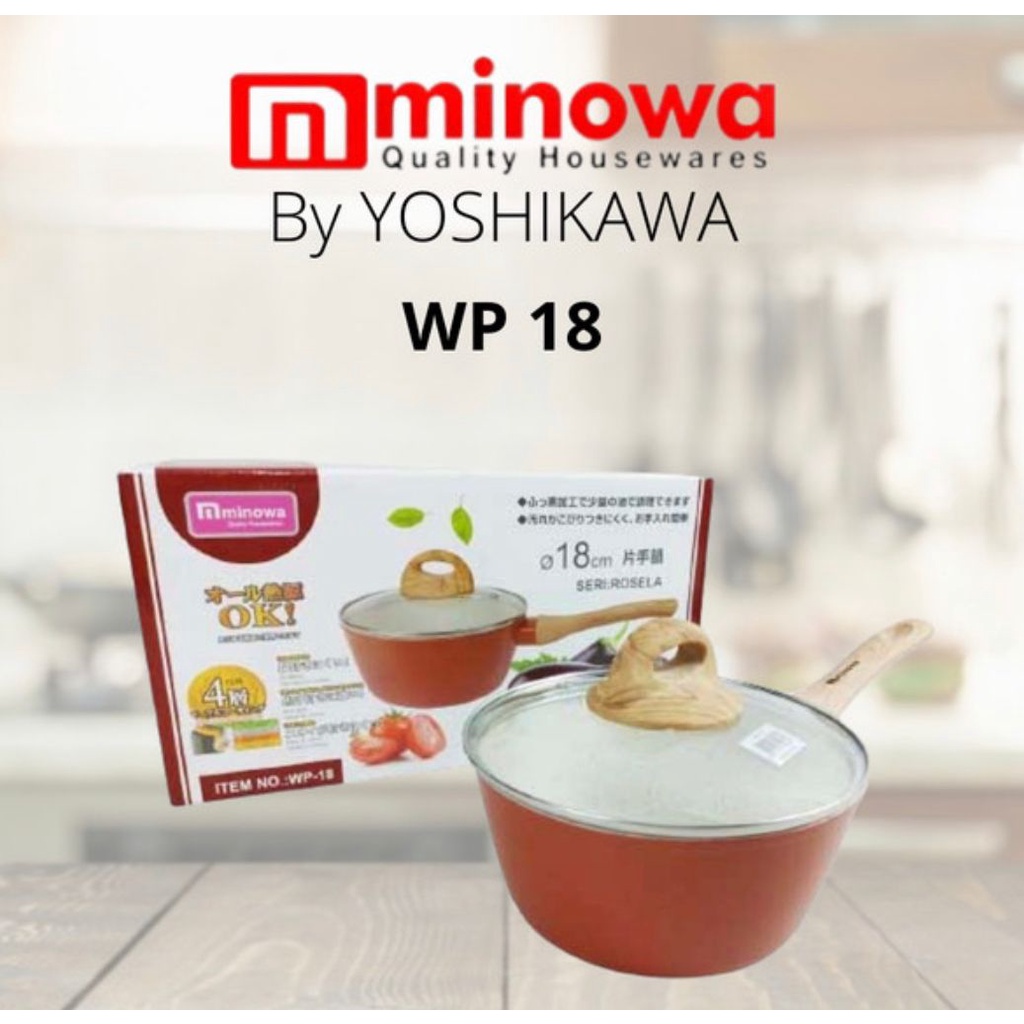 Jual MINOWA SAUCE PAN MARBLE ANTI LENGKET SAUCE PAN SUSU | Shopee Indonesia