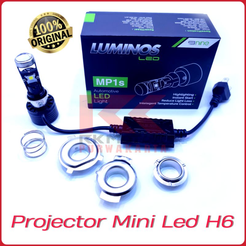 Jual Projector mini MP1s Lampu Motor Bebek Matik Led Projie Mini ...