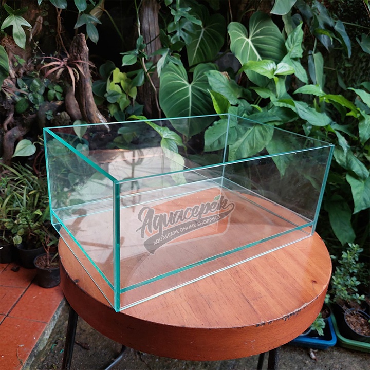 Jual A100 SHALLOW GLASS TERRARIUM VIVARIUM PALUDARIUM TANK AQUARIUM ...