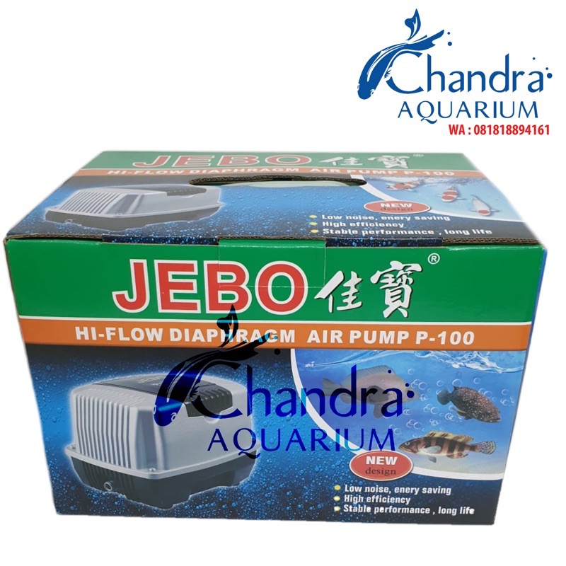 Jual JEBO AIR PUMP P-100 ( Pompa Udara / Aerator ) | Shopee Indonesia
