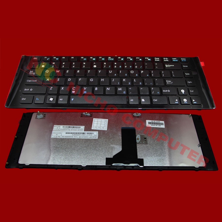 Jual KEYBOARD ASUS X42DE X42JE X43J (FULL CASING + BAUT) | Shopee Indonesia
