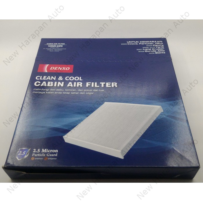 Jual Cabin Air Filter AC DENSO 2370 Innova/Fortuner/Hilux/Vios/Yaris ...
