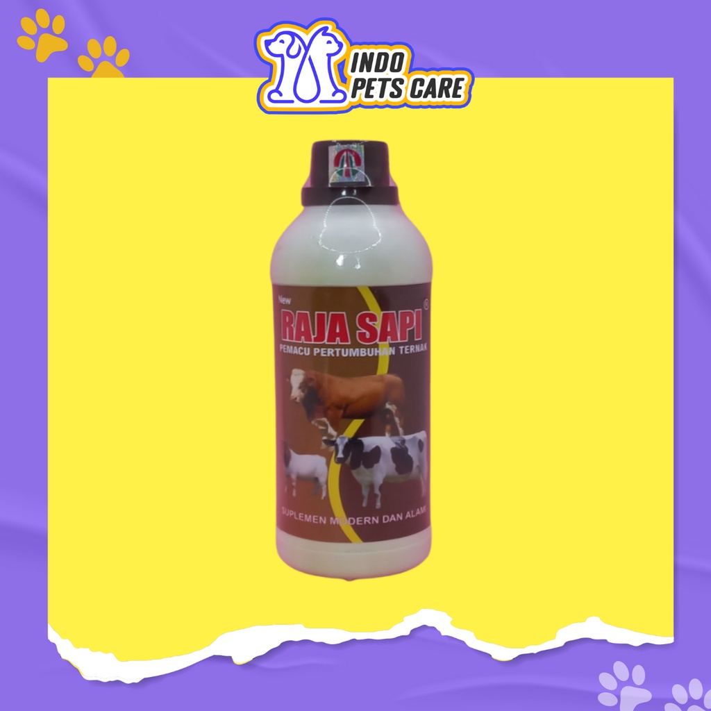 Jual JAMU PEMACU PERTUMBUHAN TERNAK SAPI - RAJA SAPI SYRUP 500ML ...