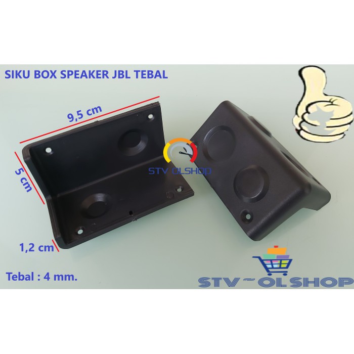 Jual Siku Box Speaker Besar Model JBL Bulat Plastik Siku Salon Besar ...
