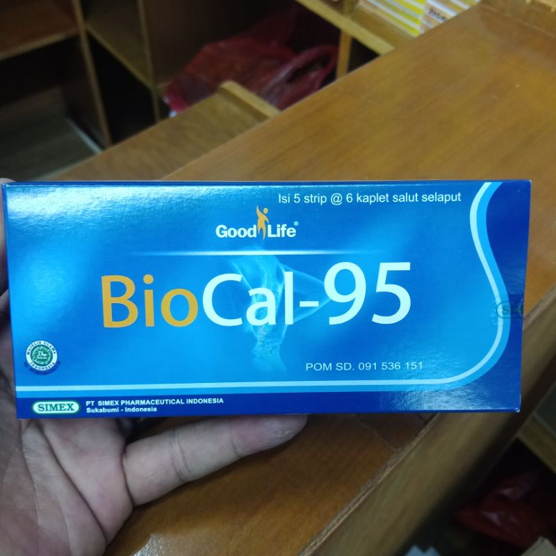 Jual BioCal 95 Suplemen Kesehatan Tulang 30tablet | Shopee Indonesia