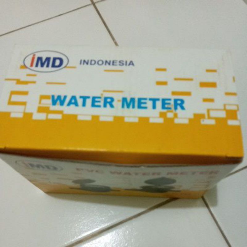 Jual meteran air PDAM plastik SNI PVC plastic water meter high quality ...
