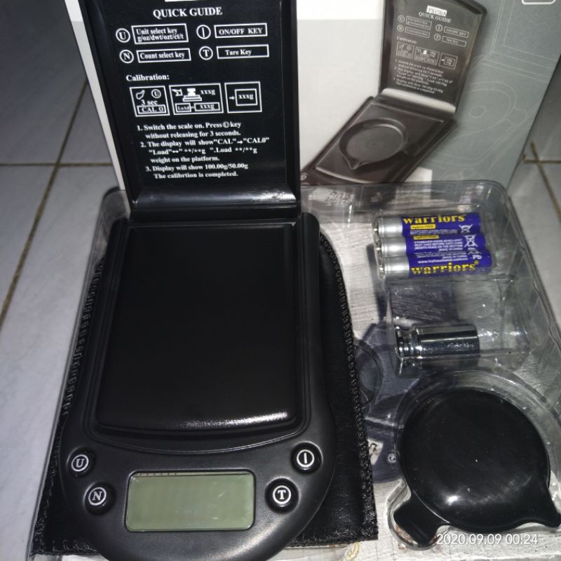 Jual Timbangan Emas Digital CHQ Posket Scale PS 200A Cahaya Putih ...