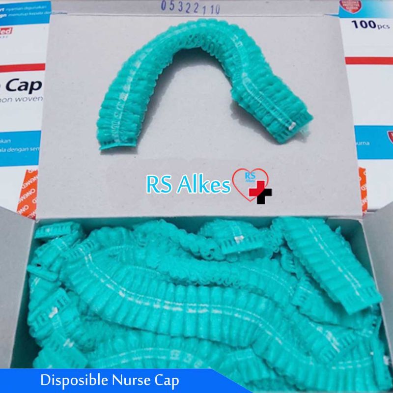 Jual Nurse Cap Topi Operasi Penutup Kepala Medis | Shopee Indonesia