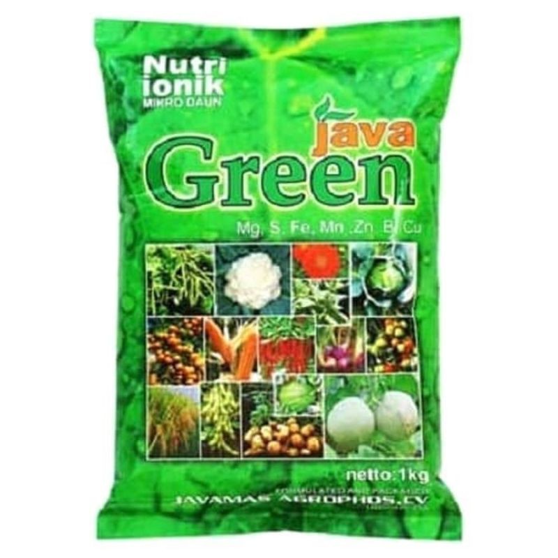 Jual Java Green Pupuk Mikro Daun Javagreen Ion Daun 1kg | Shopee Indonesia