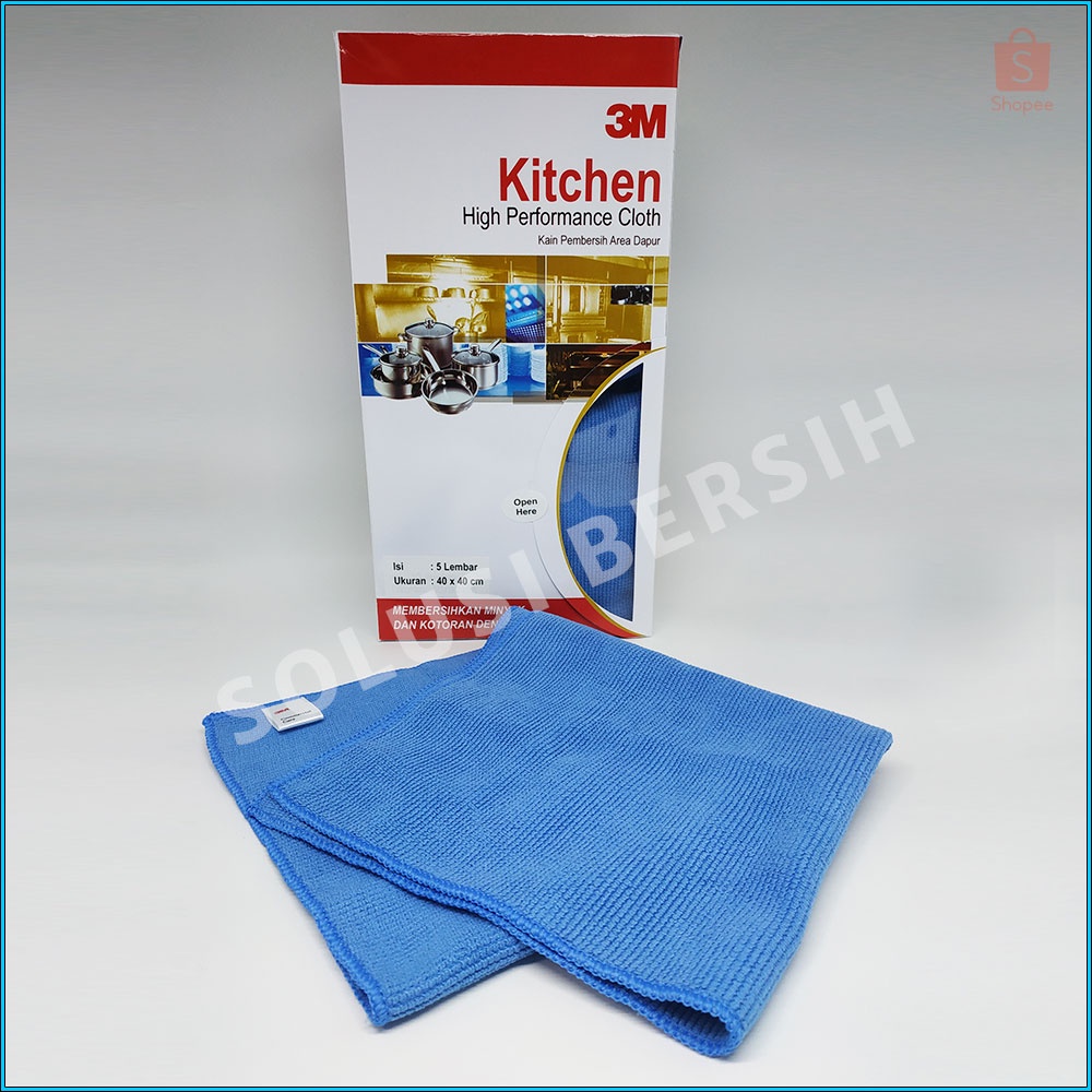 Jual 3M Lap Microfiber Biru - Pack | Shopee Indonesia