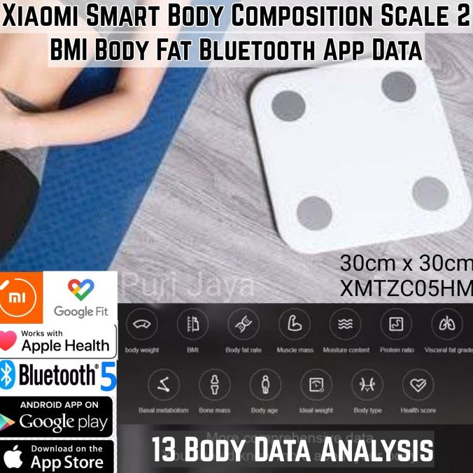 Jual Xiaomi Smart Body Composition Scale 2 Bluetooth Fat Timbangan ...