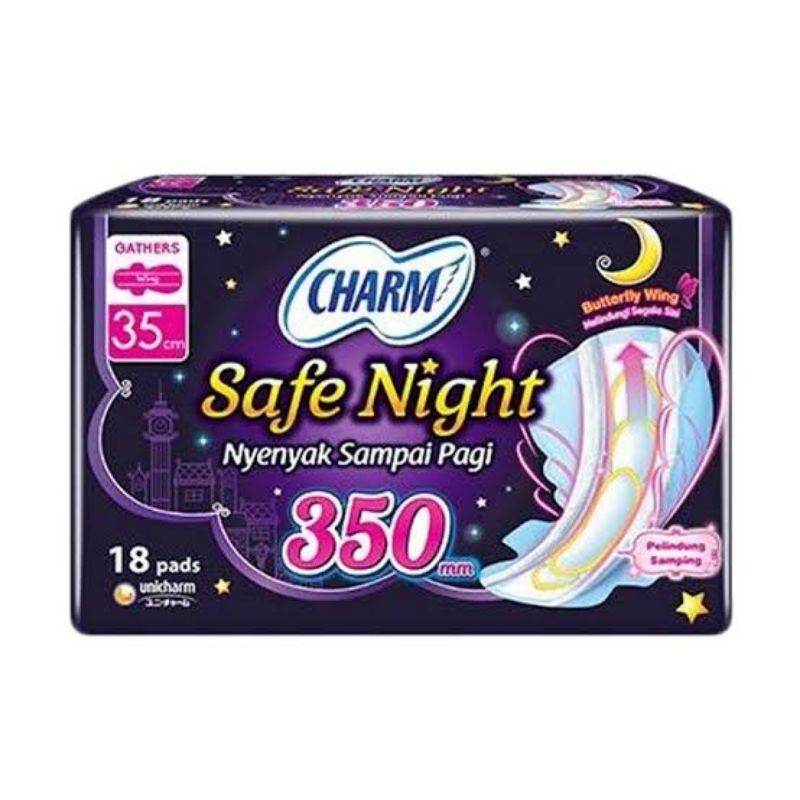 Jual CHARM SAFE NIGHT PEMBALUT ALL VARIAN | Shopee Indonesia