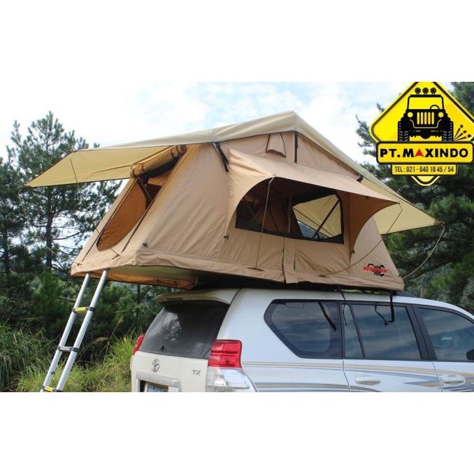 Jual SCORPION Roof Top Tent 1,4 m ( Tenda di atas Mobil ) warna Sand ...