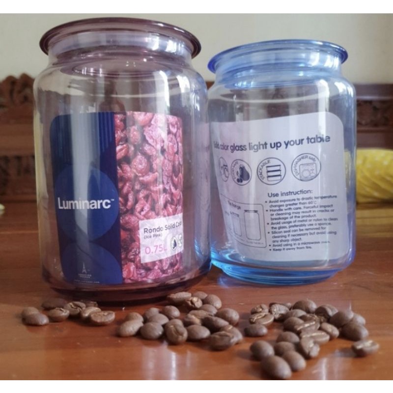 Jual luminarc set toples jar rondo 0.7SL | Shopee Indonesia