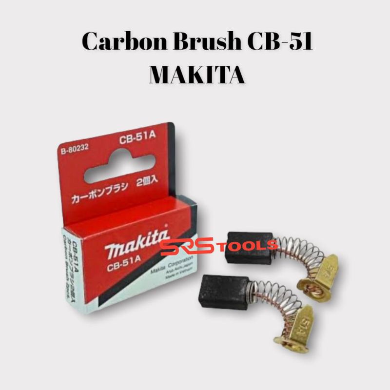 Jual Carbon Brush MAKITA CB 51 A - Arang - Spul - Sepul - Bostel - Kul CB 51A | Shopee Indonesia