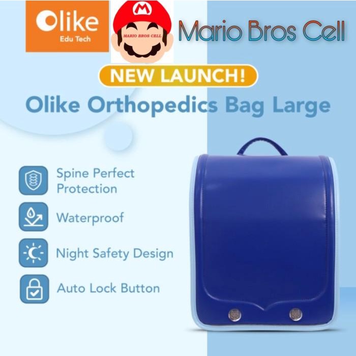 Jual Ransel Olike Orthopedic Bag - Original Olike - Royal Blue - Large ...