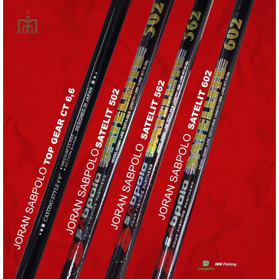 Jual JORAN SABPOLO | Tongkat Pancing | Fishing Rod | Spinning | Shopee ...