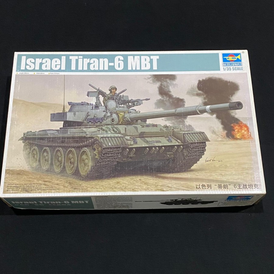 Jual Model Kit Trumpeter Israel Tiran-6 MBT Skala 1/35 | Shopee Indonesia