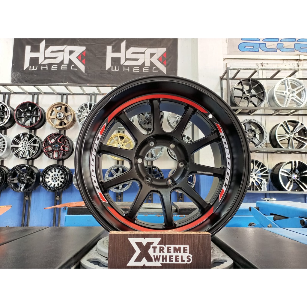 Jual velg racing fortuner original hsr toboali ring 18 pajero ranger triton hilux dmax mux fj ...