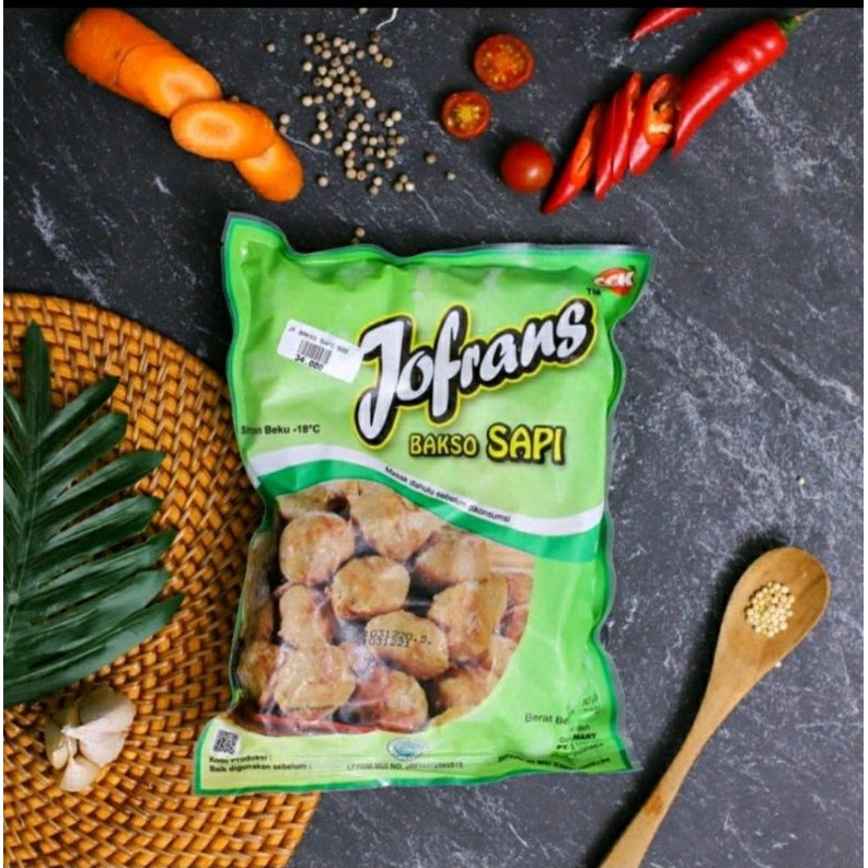 Jual Jofrans Bakso Sapi - Berat 500 gr - Isi 50 pcs | Shopee Indonesia