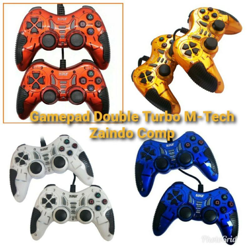 Jual GAMEPAD TURBO DOUBLE M-TECH MT-8200 - GAMEPAD DOUBEL TURBO M-TECH ...