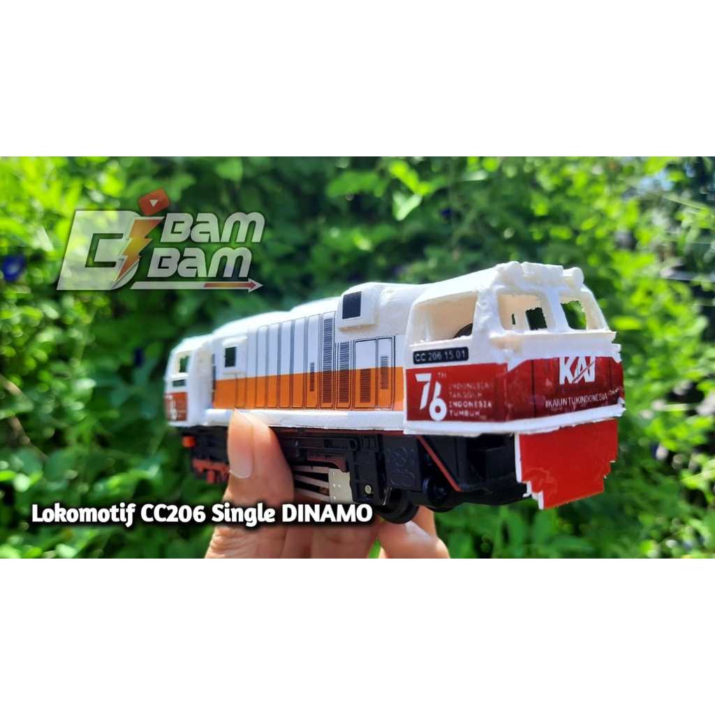 Jual Mainan Kereta Api/Paket Kereta Merdeka Lokomotif + Gerbong- Bibam ...