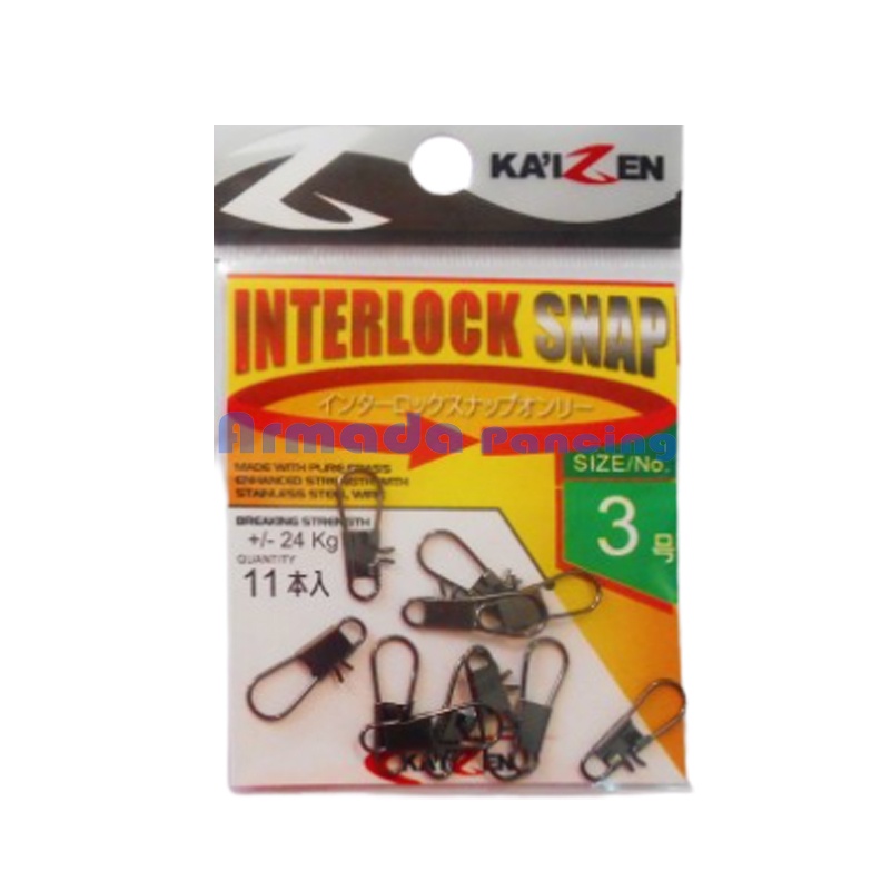Jual Snap Kaizen Interlock Snap I Peniti Kaizen INTERLOCK SNAP ...