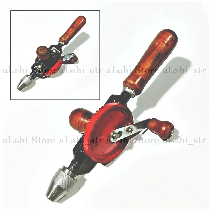 Jual Bor Tangan Manual Hand Drill 1/4",3/8"inch | Shopee Indonesia