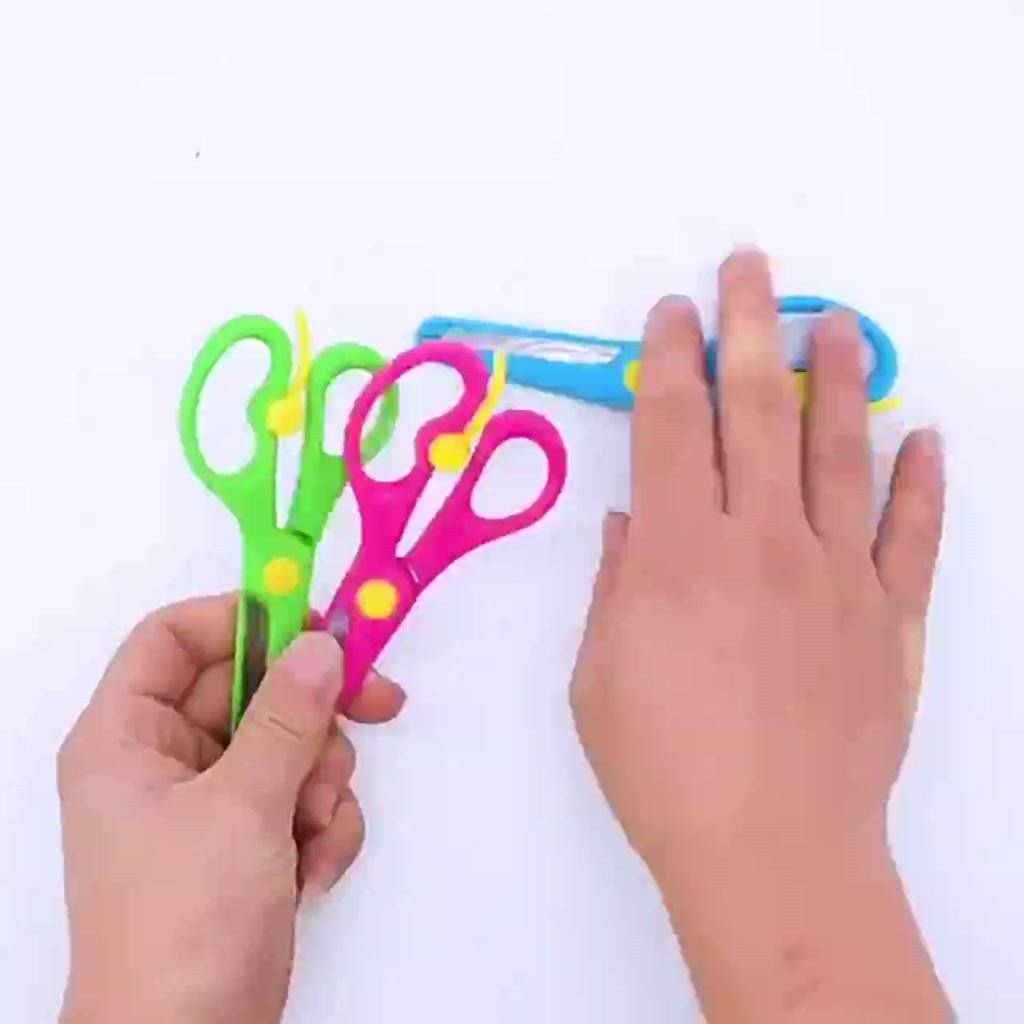 Jual Gunting anak/gunting pengaman anak/gunting mini/gunting kertas ...