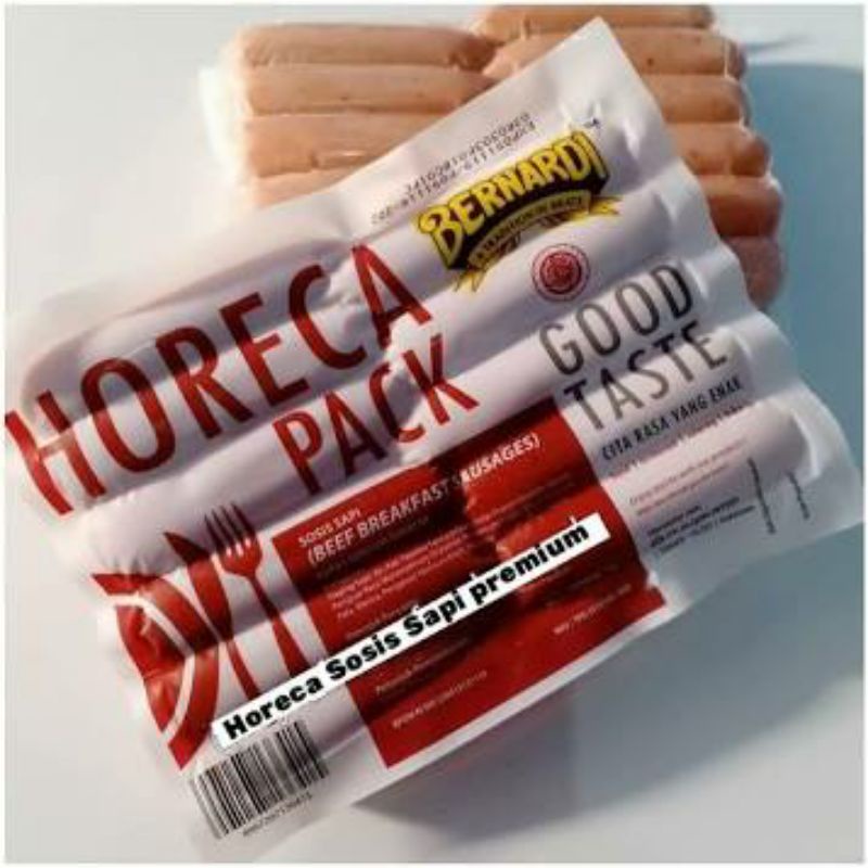 Jual SOSIS HORECA PACK 1KG / BERNARDI HORECA SOSIS / SOSIS BERNARDI ...