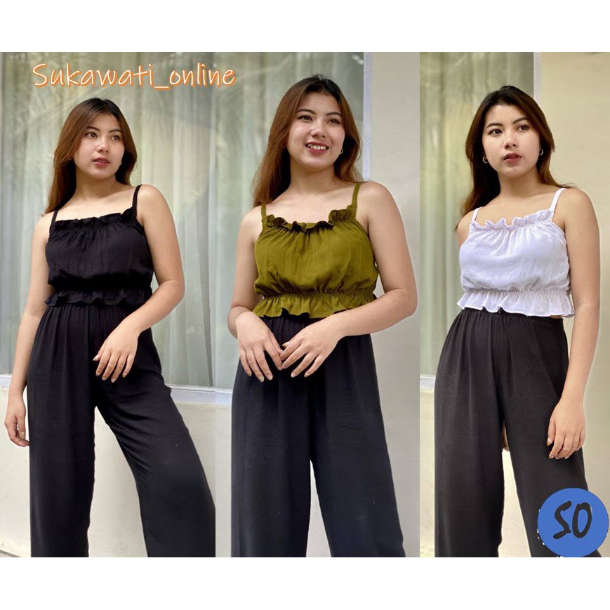 Jual Tank top wanita / Tank top crop jumbo | Shopee Indonesia