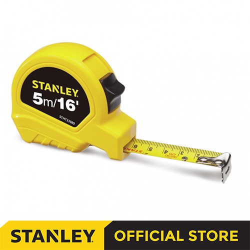 Jual Stanley Basic Measuring Tape Rules / Meteran Manual 5M STHT33989-8 ...