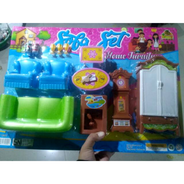Jual Sofa set isi 13 (mainan perabot rumah tangga) | Shopee Indonesia
