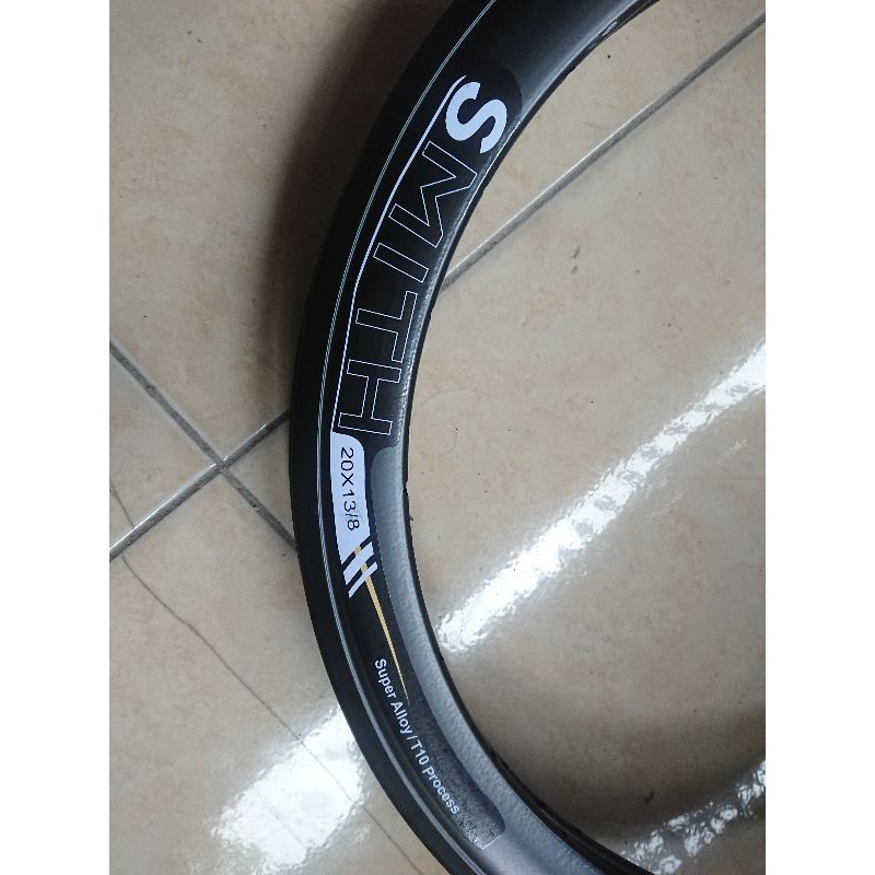Jual rims velg sepeda lipat minion Smith ukuran 20 plus 451 sepasang 28 ...