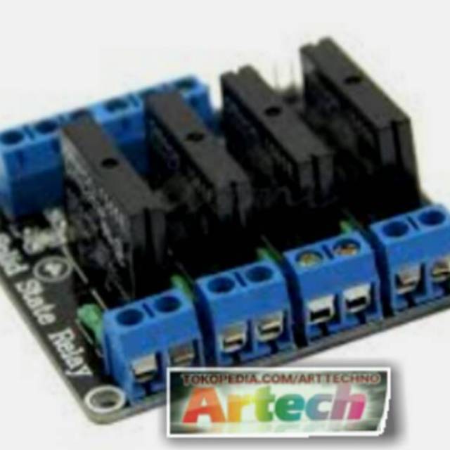 Jual ALE 4 Channel 5V DC Relay Module Solid State High Level /Low Level ...