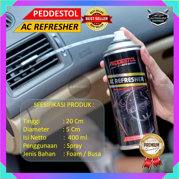 Jual Pembersih AC Refresher Cleaner Mobil Cairan Spray Semprotan ...