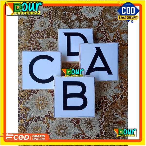 Jual PAPAN HURUF DEKORASI CUSTOM | Shopee Indonesia