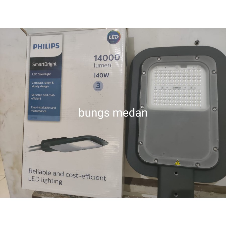 Jual LAMPU JALAN LED PHILIPS BRP132 140W 140Watt 140 Watt IP66 PUTIH ...