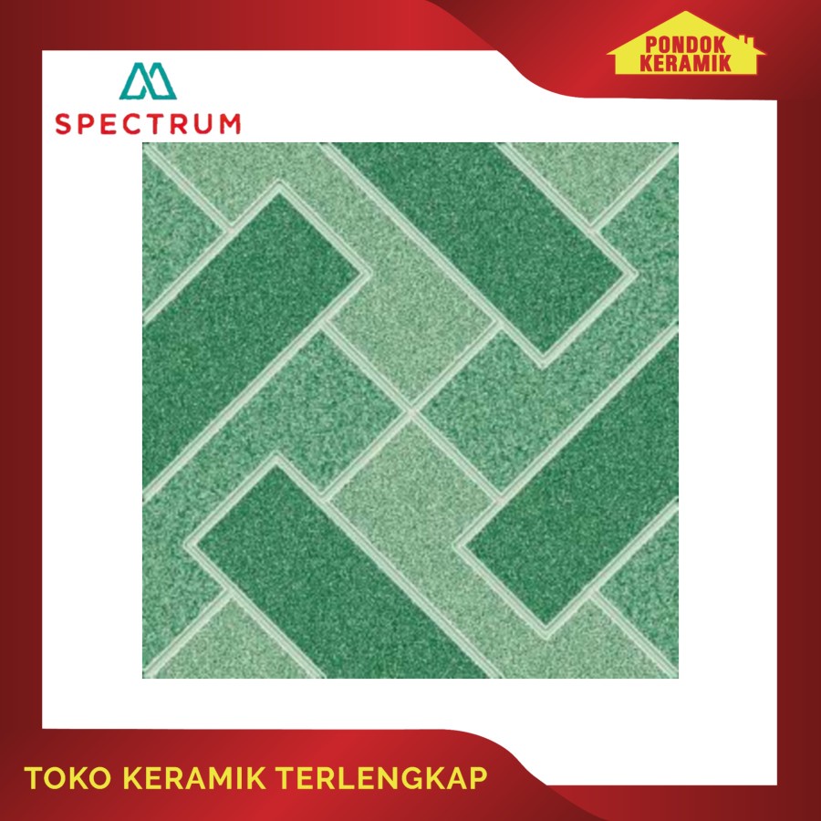 Jual KERAMIK LANTAI KAMAR MANDI SPECTRUM 20x20 ONTARIO GREEN | Shopee ...