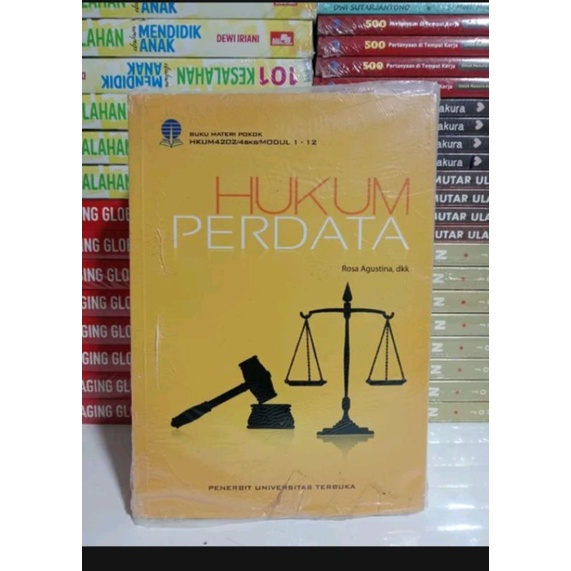 Jual BUKU ASLI - HUKUM PERDATA UNIVERSITAS TERBUKA | Shopee Indonesia