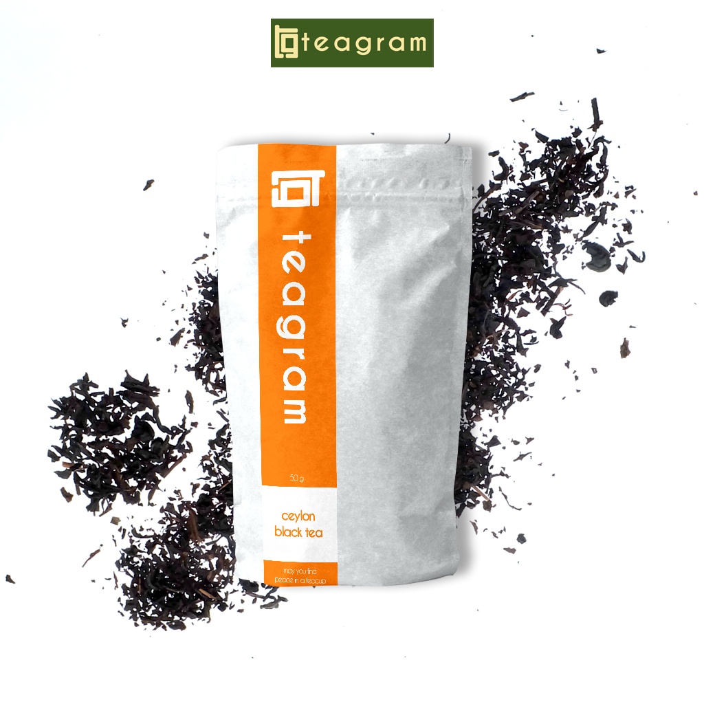 Jual TEAGRAM Teh Hitam Single Origin CEYLON TEA Teh Import Asli Olahan ...