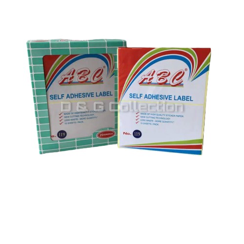 Jual LABEL ABC 119/ STIKER LABEL /SELF ADHESIVE/ LABEL UNDANGAN ...