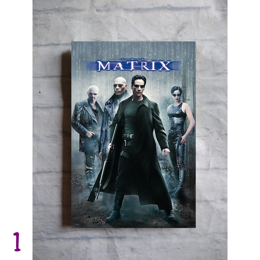 Jual POSTER film THE MATRIX Keanu Reeves hiasan dinding ukuran A3 ...