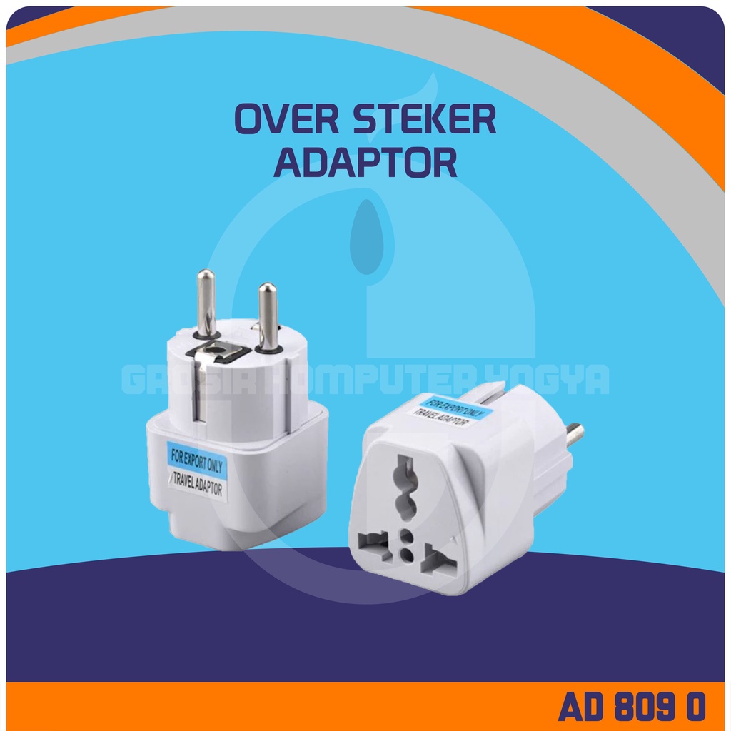 Jual Over Steker Multi Plug International Oversteker Travel Adaptor ...
