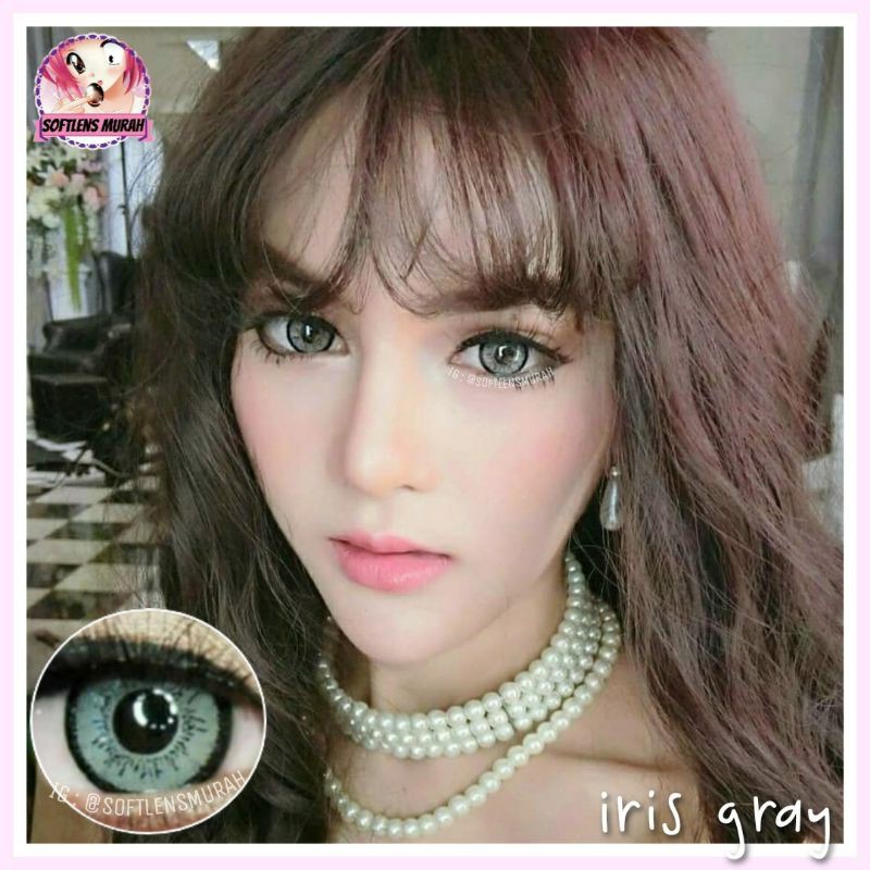 Jual IRIS GRAY / BROWN softlens | Shopee Indonesia