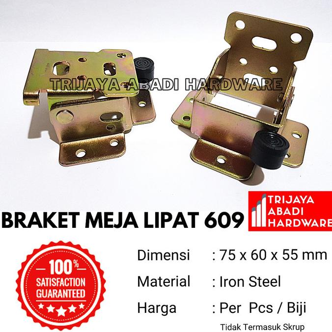 Jual Engsel Kaki Meja Lipat E 609 - Bracket Meja Lipat | Shopee Indonesia