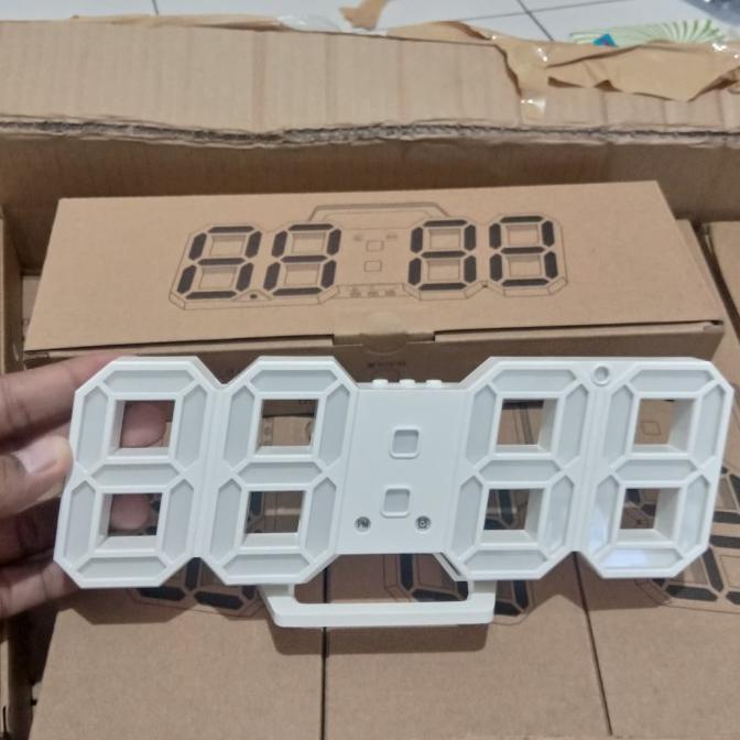 Jual Jam LED Digital Minimalis Jam Meja Dan Dinding | Shopee Indonesia