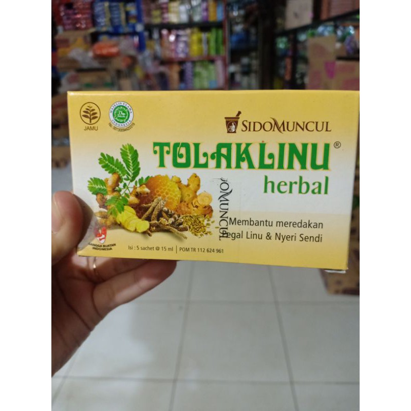 Jual TOLAK LINU box isi 5 sachet x 15ml | Shopee Indonesia